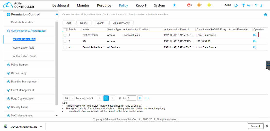 Step 2 configuration the authorizationresult. Step 2 configuration the authorizationresult.