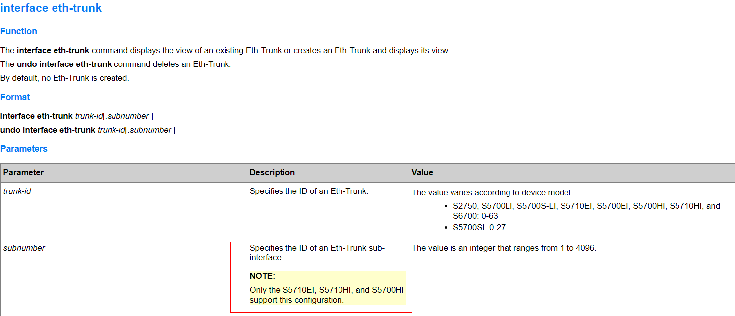 Our switch does not support the sub-interface configuration - Huawei ... Our switch does not support the sub-interface configuration - Huawei ...